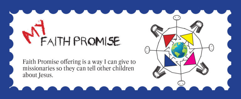 Faith Promise Card: Kids 1 – Help My Missions Conference